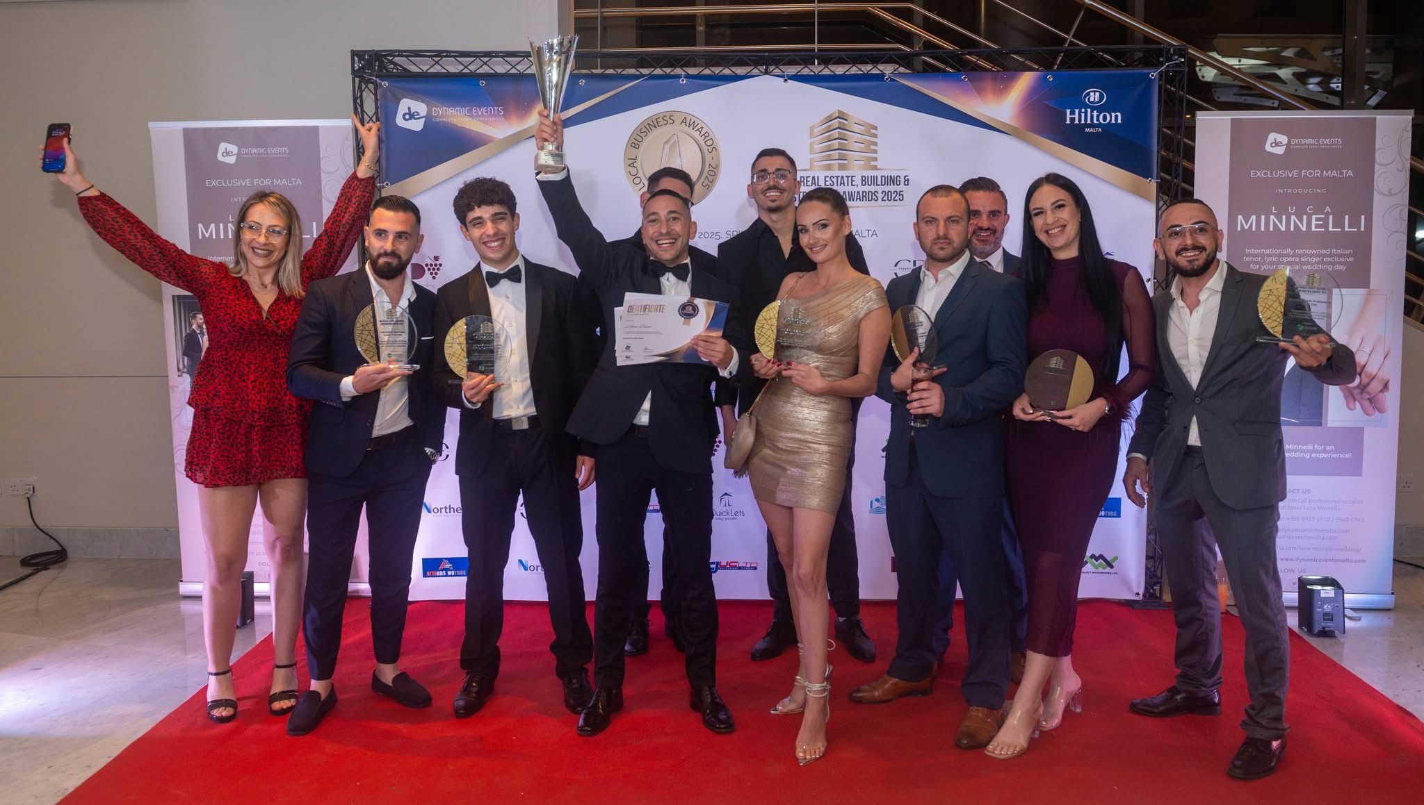 QuickLets Mosta Branch Shines Bright with 8 Awards at the Malta Real ...