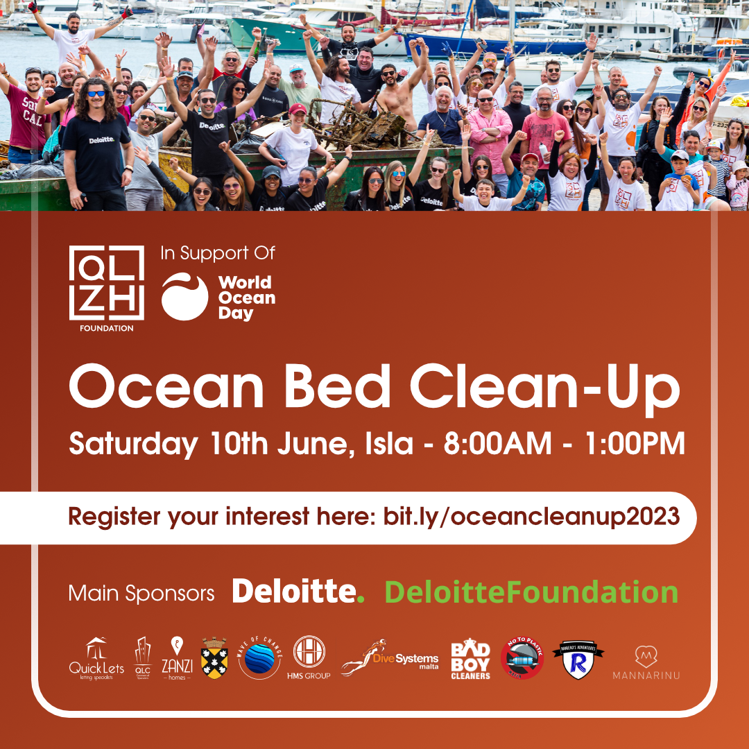 QLZH Foundation Calls for Volunteers to Join their 7th Annual Ocean Bed Clean-Up Event at Isla